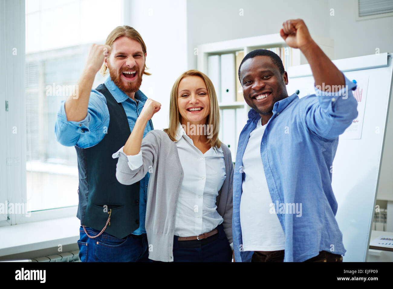 Enjoying success hi-res stock photography and images - Alamy