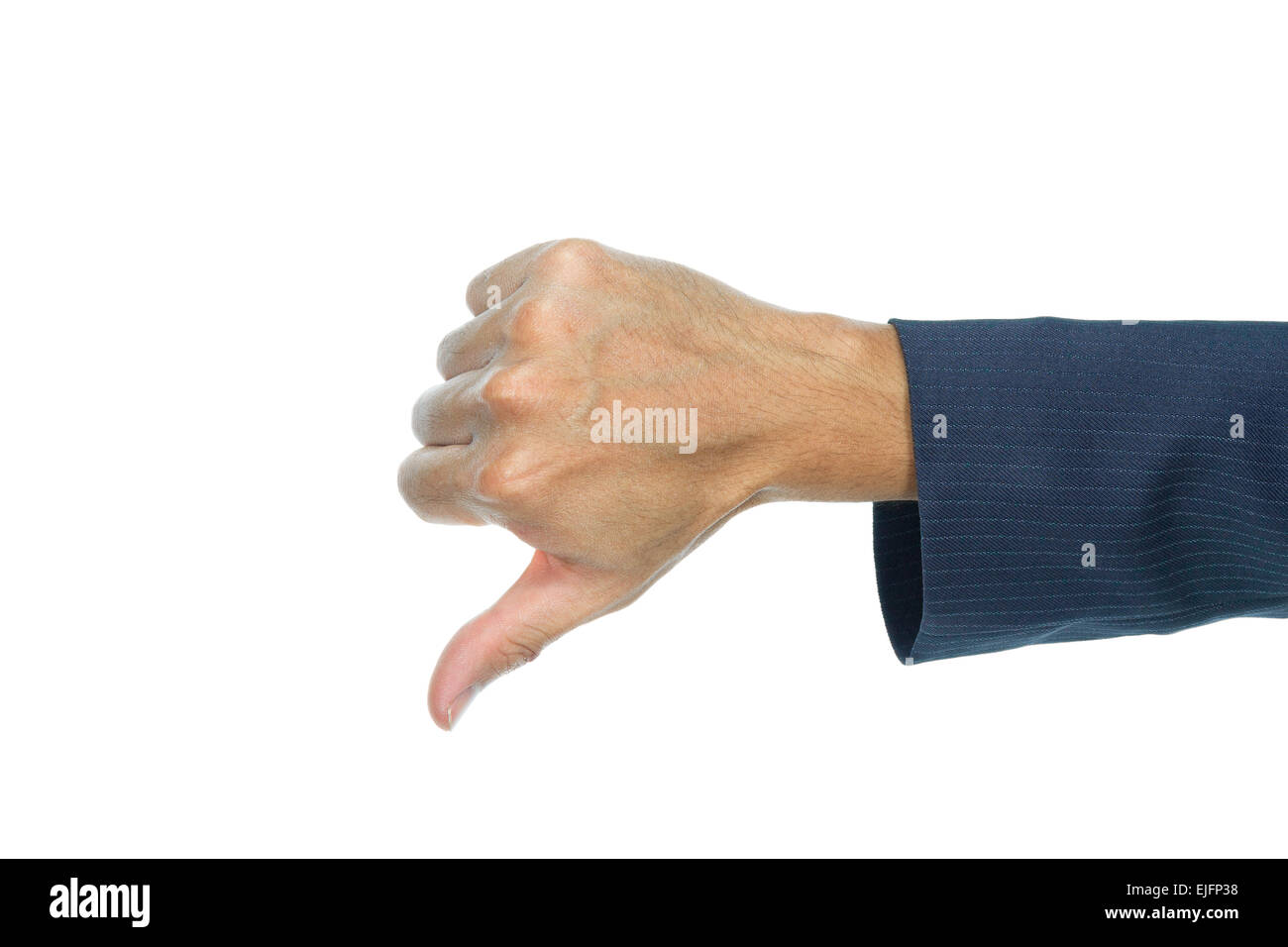 Thumb Down Arm High Resolution Stock Photography and Images - Alamy