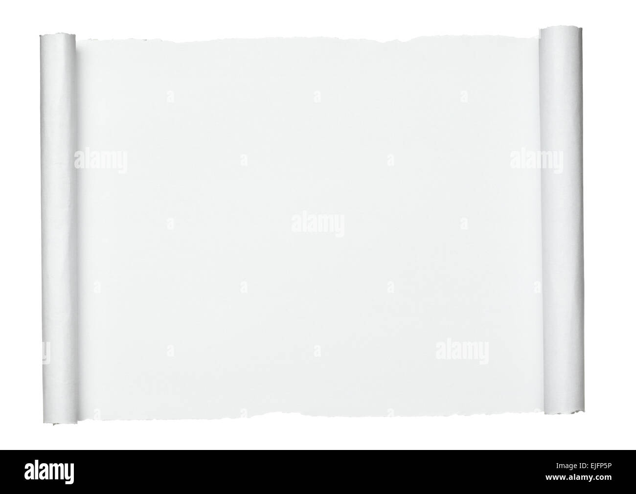 Old paper rolled banner hi-res stock photography and images - Alamy