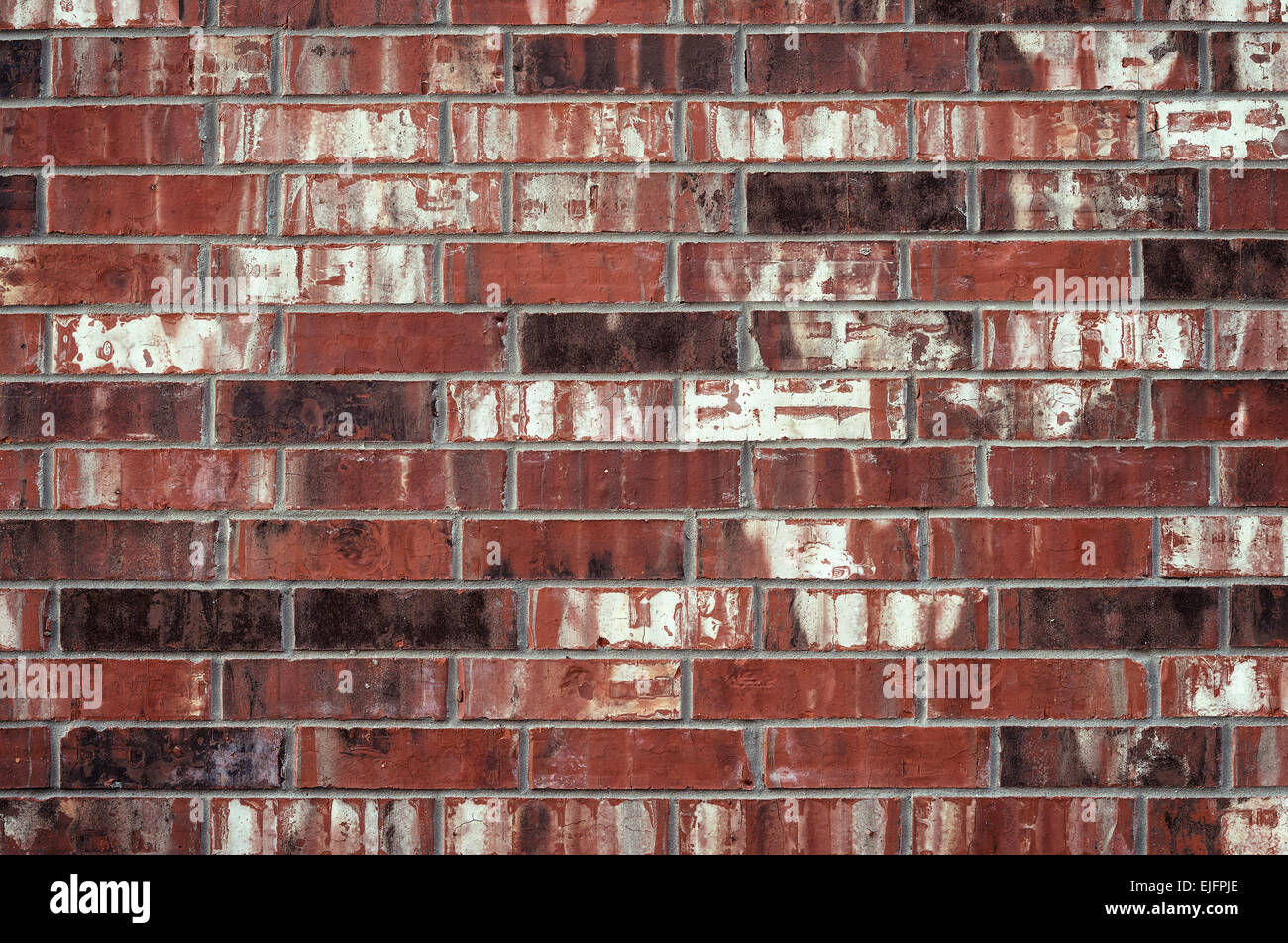Weathered brick wall pattern for background Stock Photo - Alamy