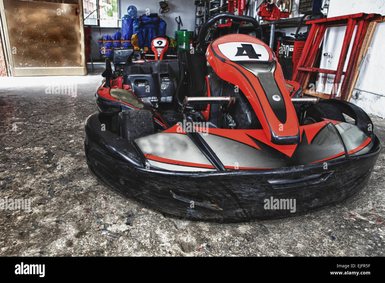 Indoor go kar hi-res stock photography and images - Alamy