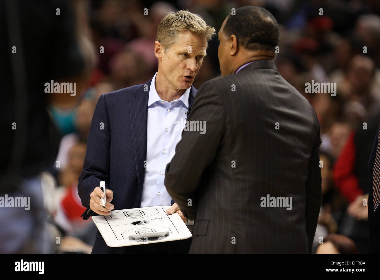 Steve kerr warriors hi-res stock photography and images - Alamy
