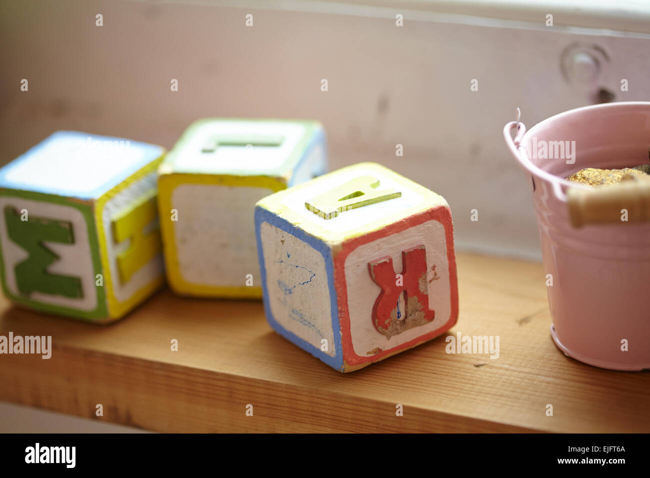 Childrens alphabet block hi-res stock photography and images - Alamy