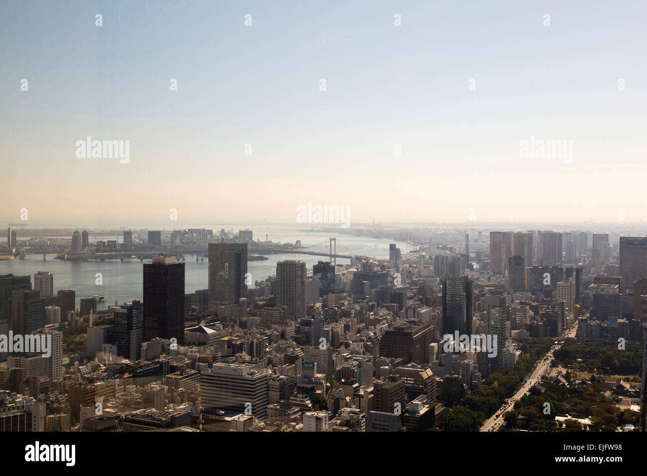 Tokyo Cityscape 2014, Tokyo, Japan. Architect: various, 2014 Stock ...