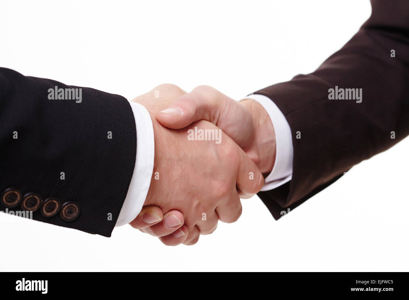 handshake of two businessmen Stock Photo - Alamy