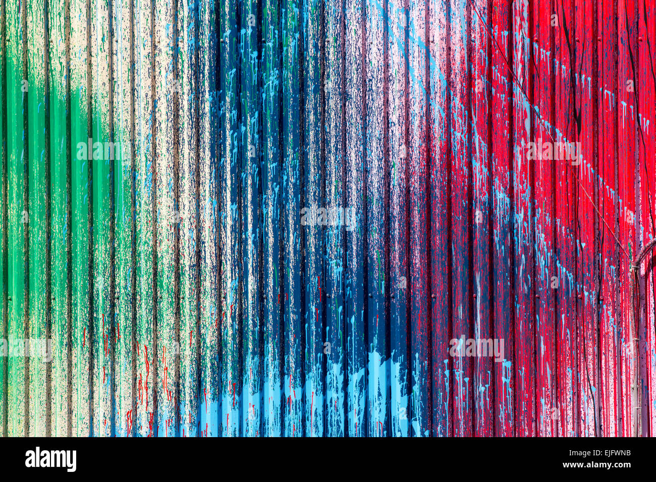 Vintage painted metal wall for background Stock Photo - Alamy