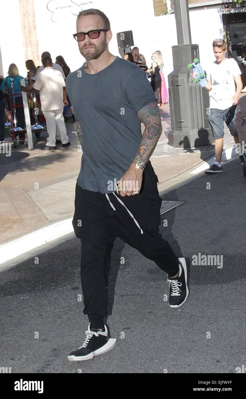 Bob Harper shops at The Grove in Hollywood Featuring: Bob Harper Where ...
