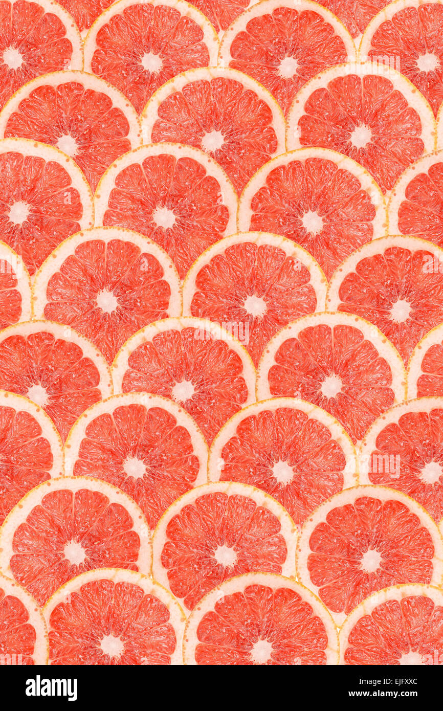 Grapefruit Slice Abstract Seamless Pattern Stock Photo - Alamy