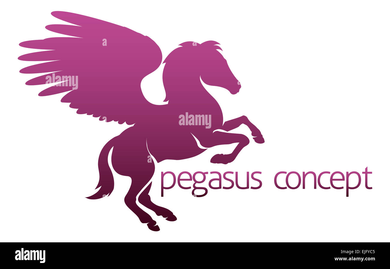Pegasus emblem hi-res stock photography and images - Alamy