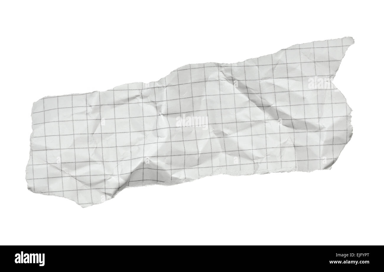 Old letter paper fold Cut Out Stock Images & Pictures - Alamy