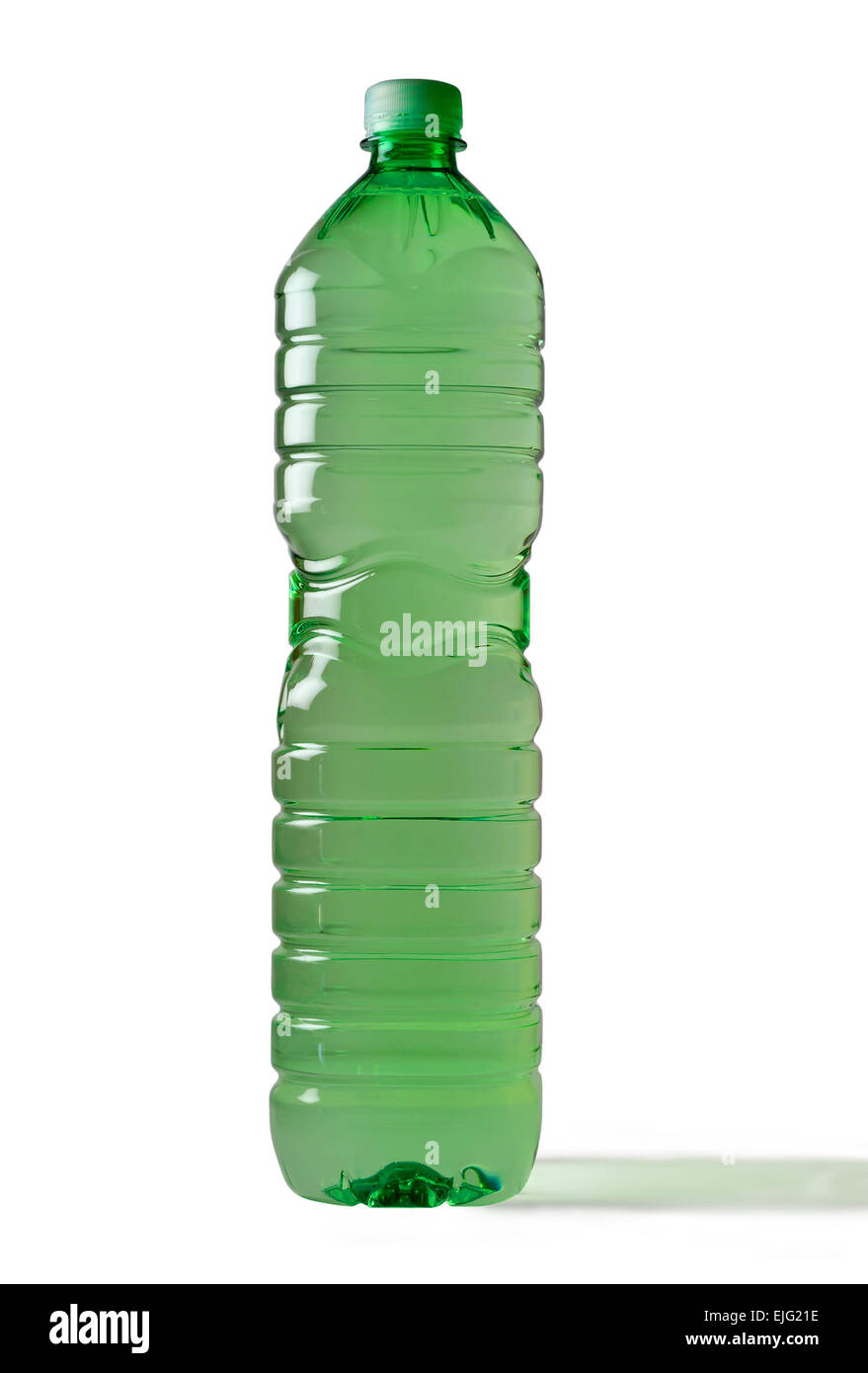 Green water bottle with clipping path Stock Photo - Alamy
