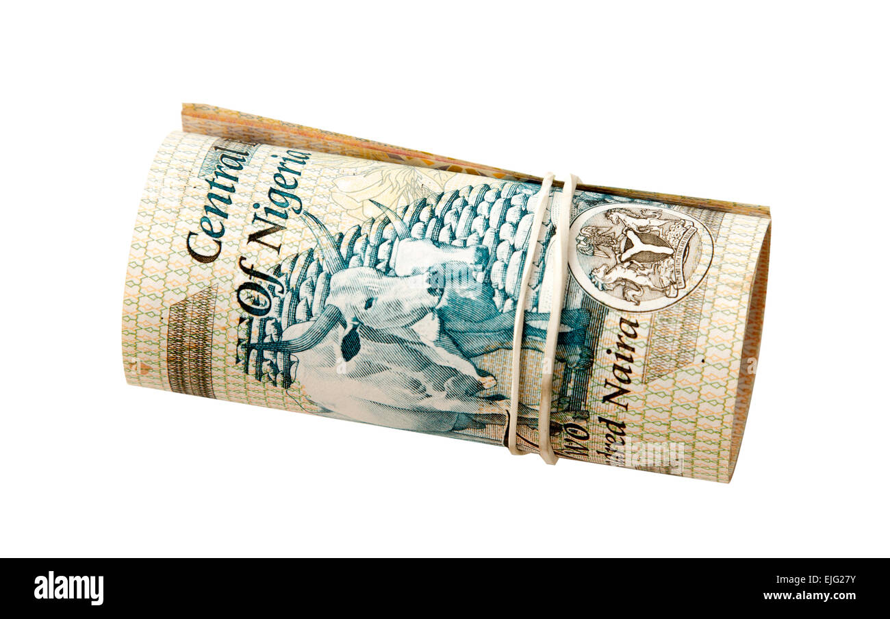 Nigerian naira currency Cut Out Stock Images & Pictures - Alamy