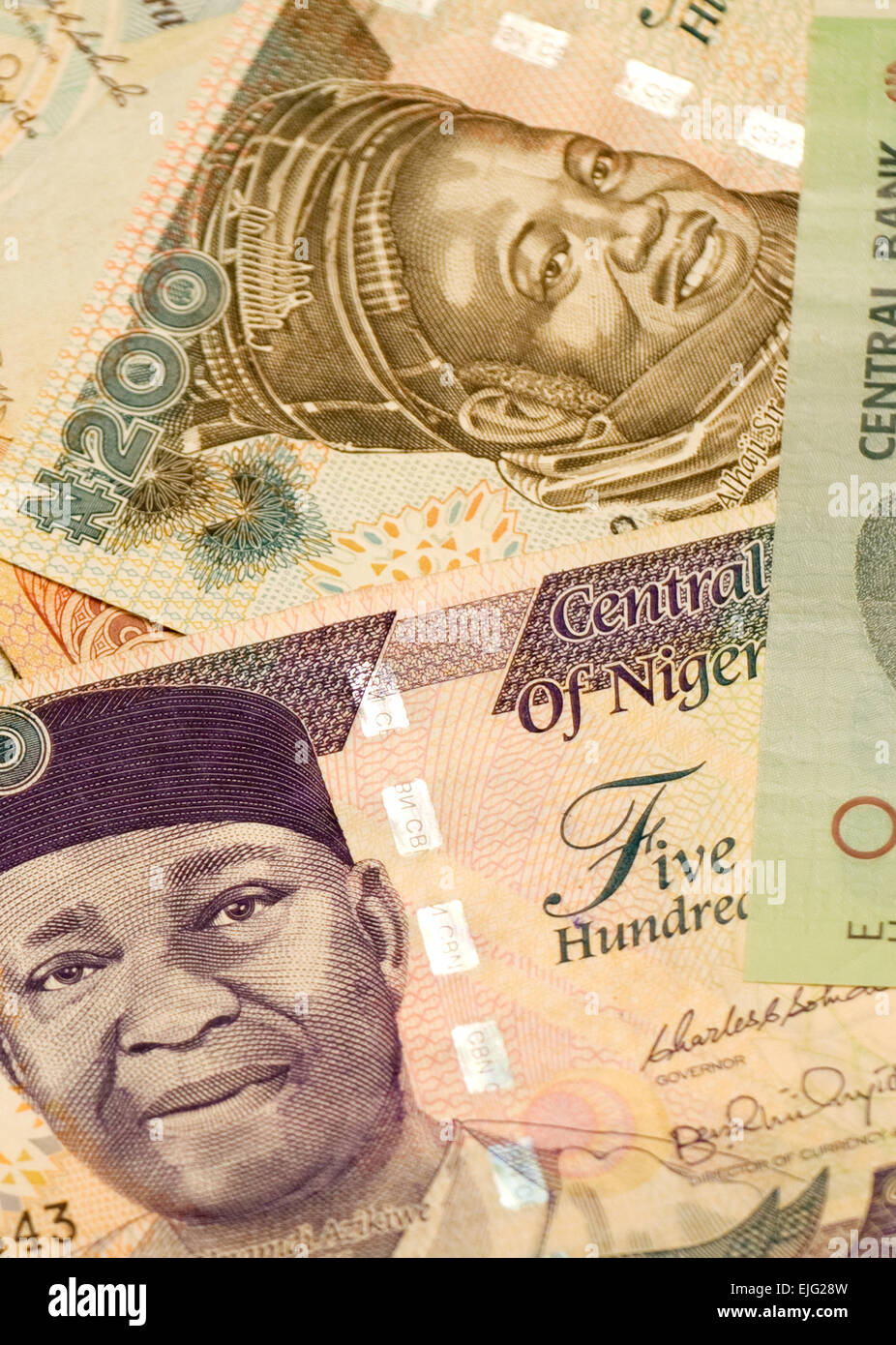 The naira is the currency of Nigeria Stock Photo - Alamy