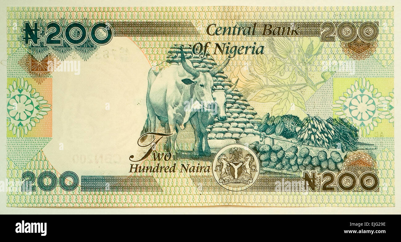The naira is the currency of Nigeria Stock Photo - Alamy