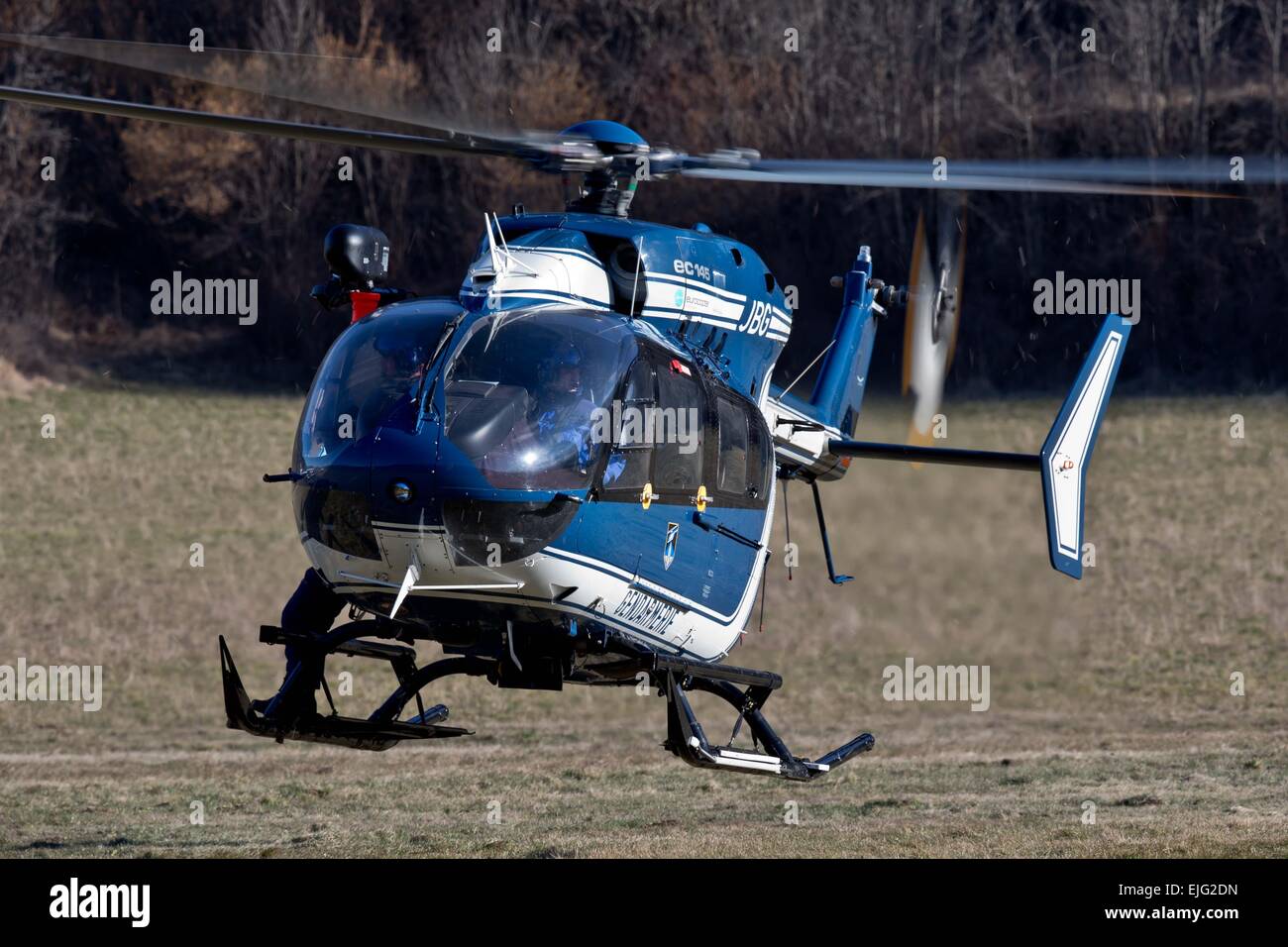 French police helicopter hi-res stock photography and images - Alamy