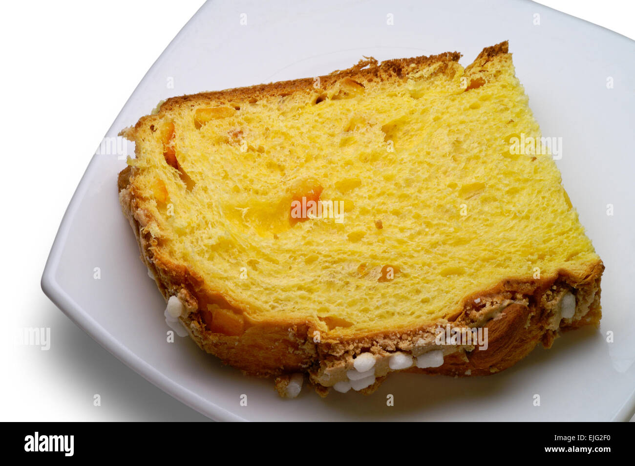 Soft cake slice closeup Stock Photo - Alamy