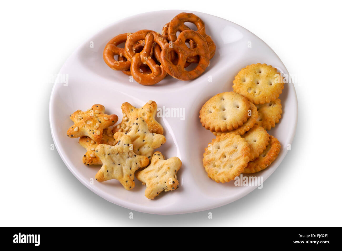 Appetizers in dish - top view Stock Photo - Alamy