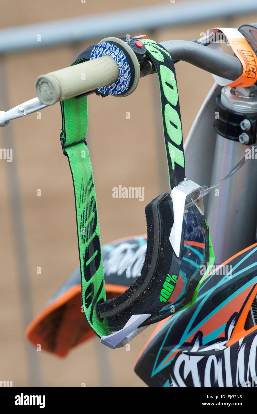 Motocross racing at the Fat Cat Motopark at Armthorpe in Doncaster ...