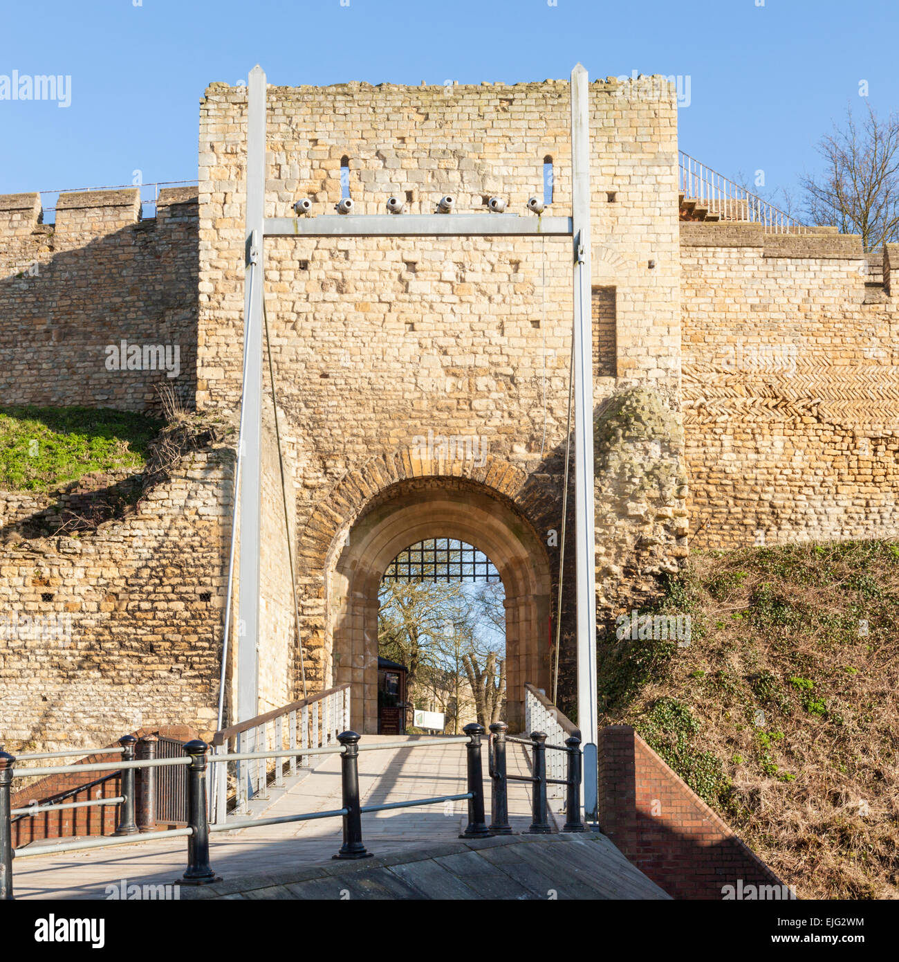 Lincoln Castle West Gate High Resolution Stock Photography and Images ...