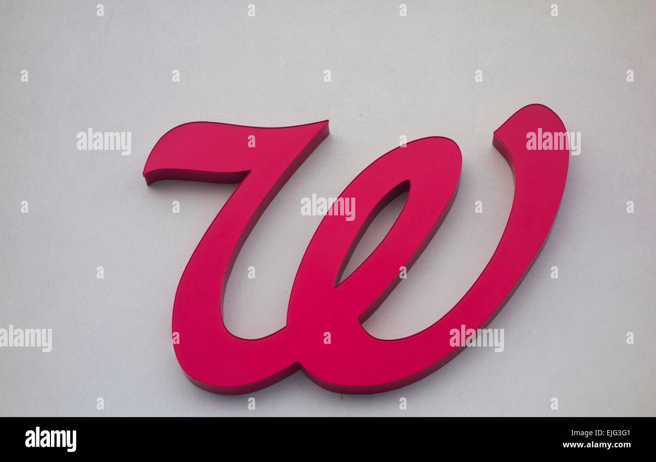 Walgreens Logo High Resolution Stock Photography and Images - Alamy