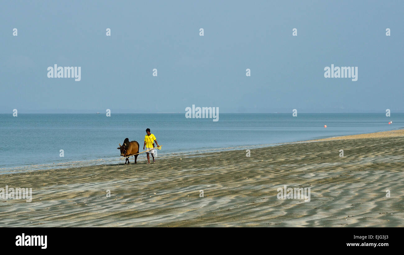 Tain Chan Beach Thailand Stock Photo - Alamy