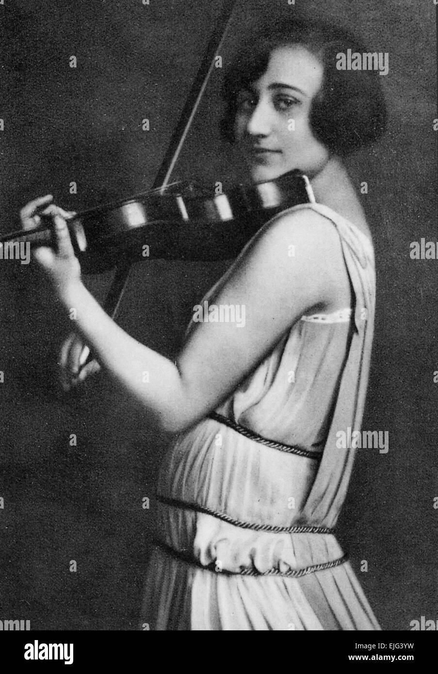 ERICA MORINI (1904-1995) Austrian violinist Stock Photo - Alamy