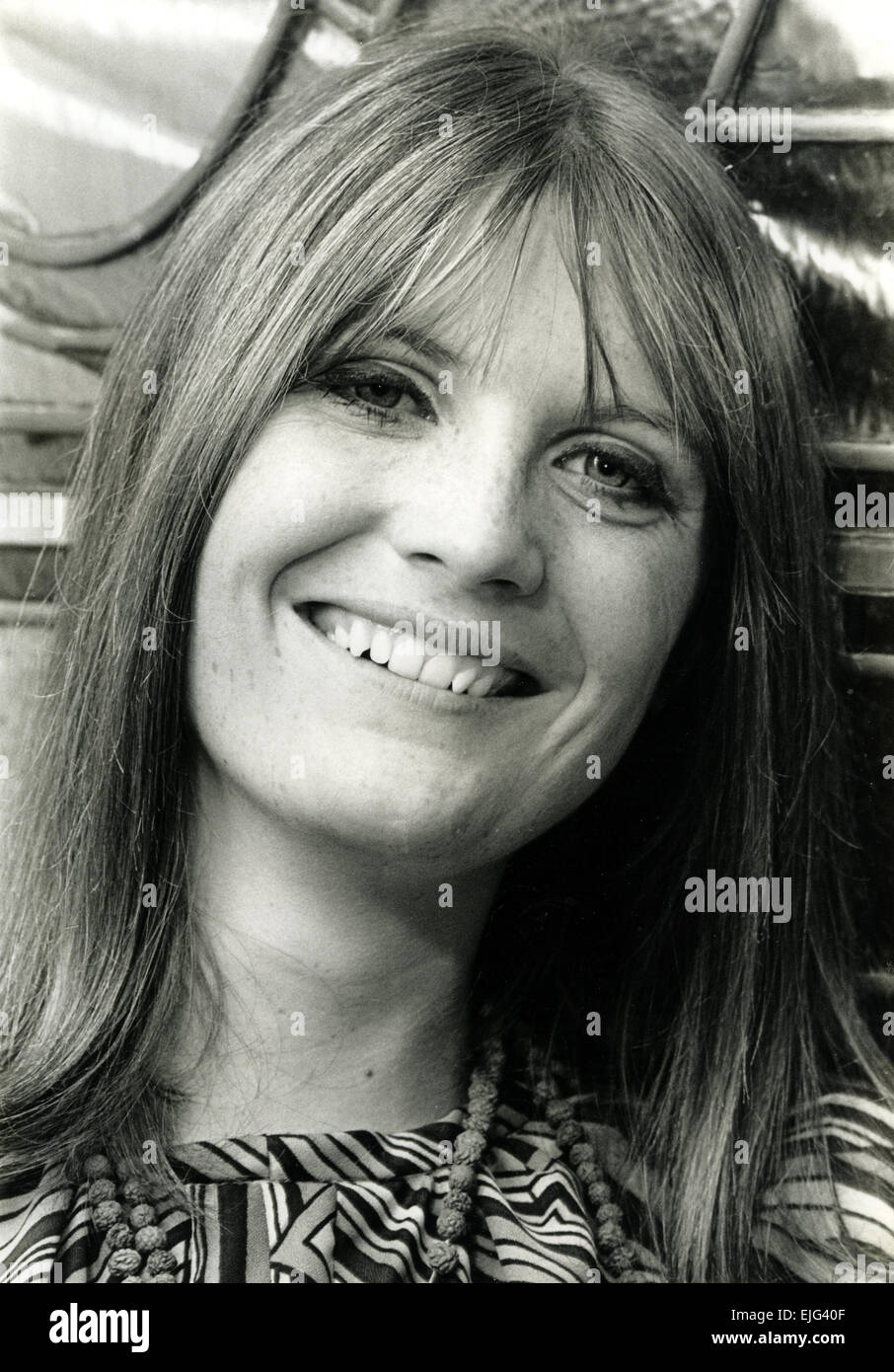 SANDIE SHAW English pop singer in September 1968. Photo Tony Gale Stock ...