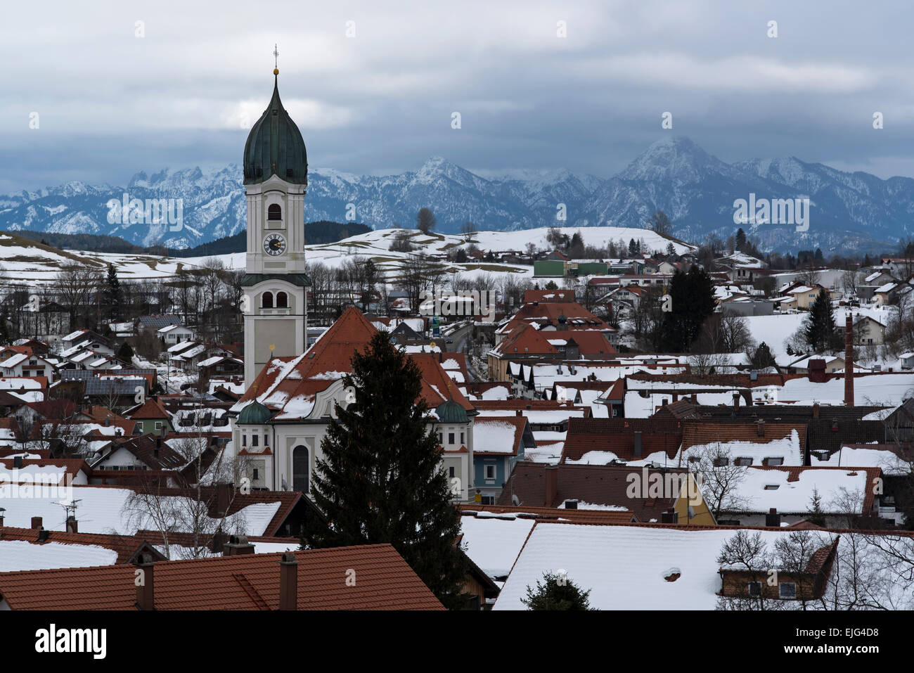 Nesselwang germany winter hi-res stock photography and images - Alamy