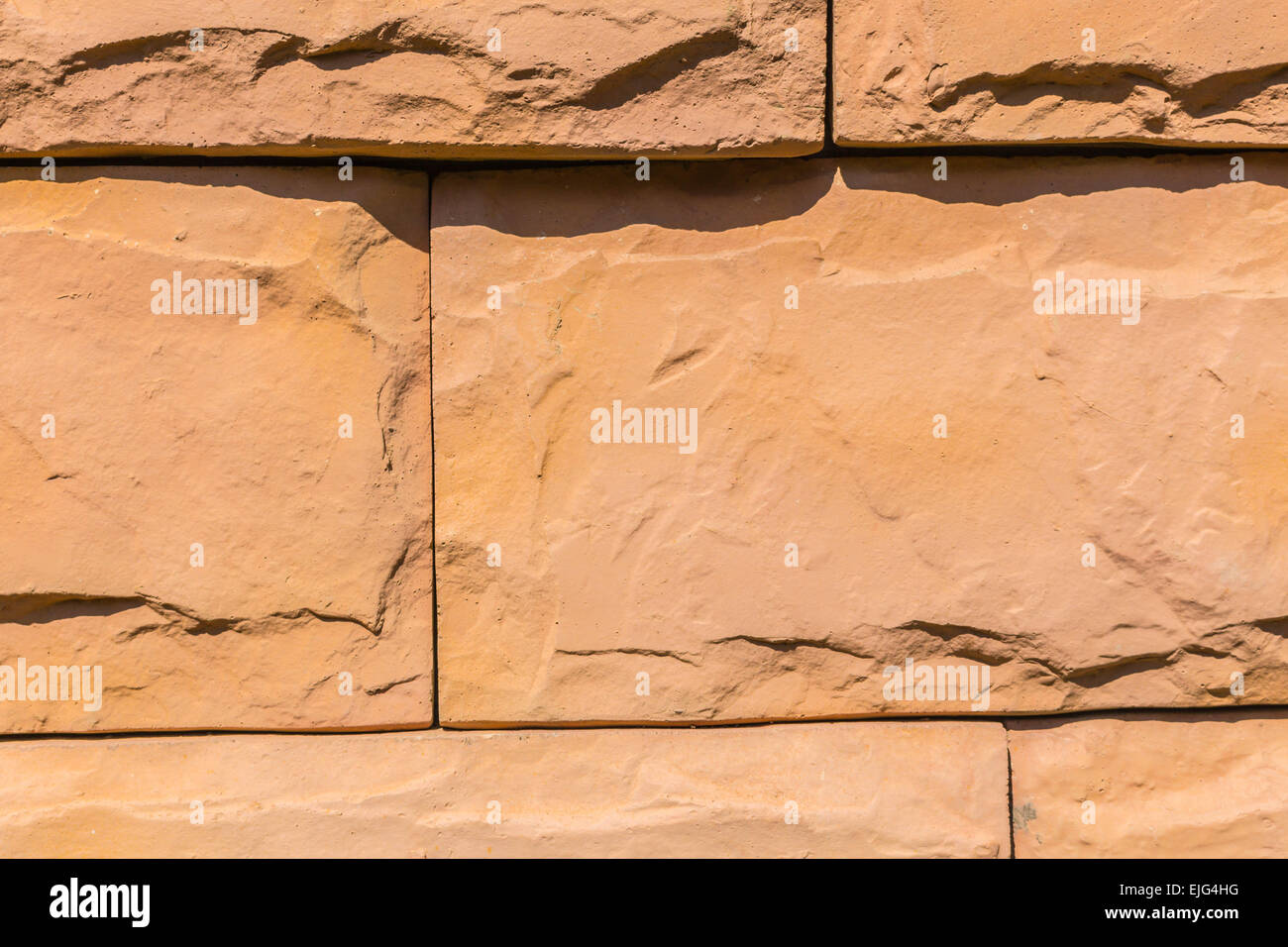 Brick wall surface in the sun Stock Photo - Alamy