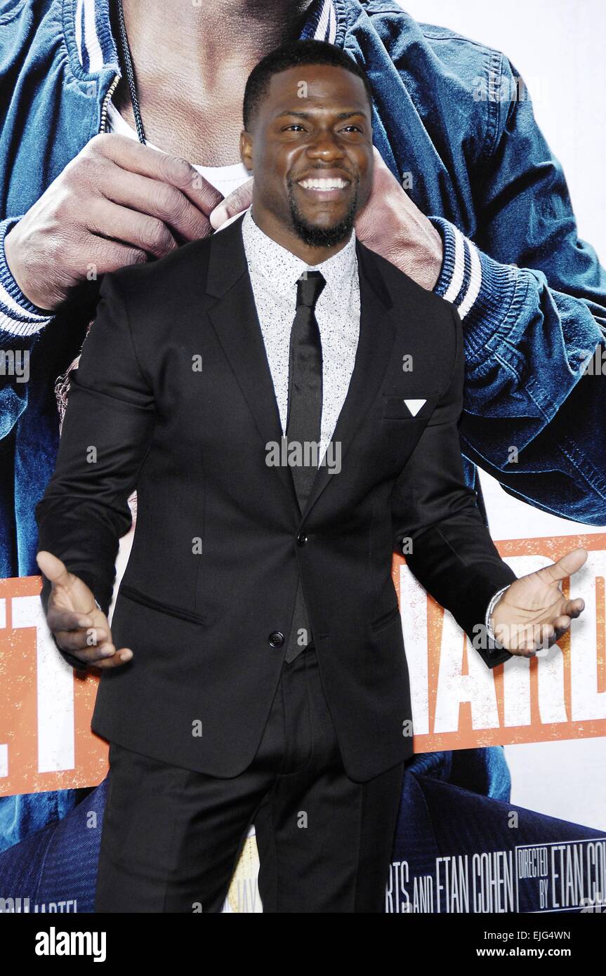 Los Angeles, CA, USA. 25th Mar, 2015. Kevin Hart at arrivals for GET ...