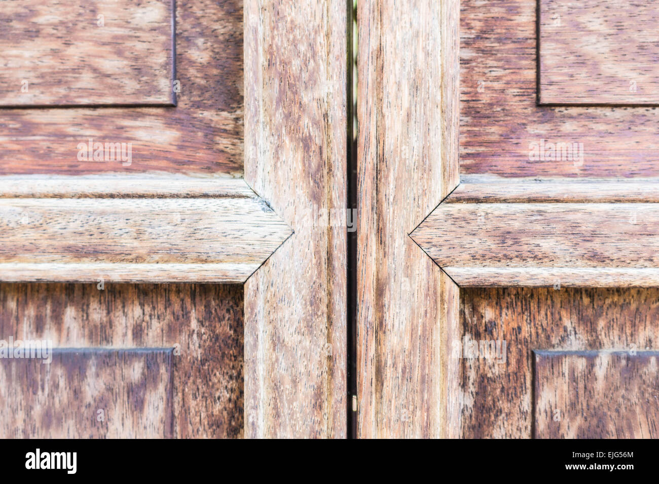 Detailed texture of old wooden windows Stock Photo - Alamy