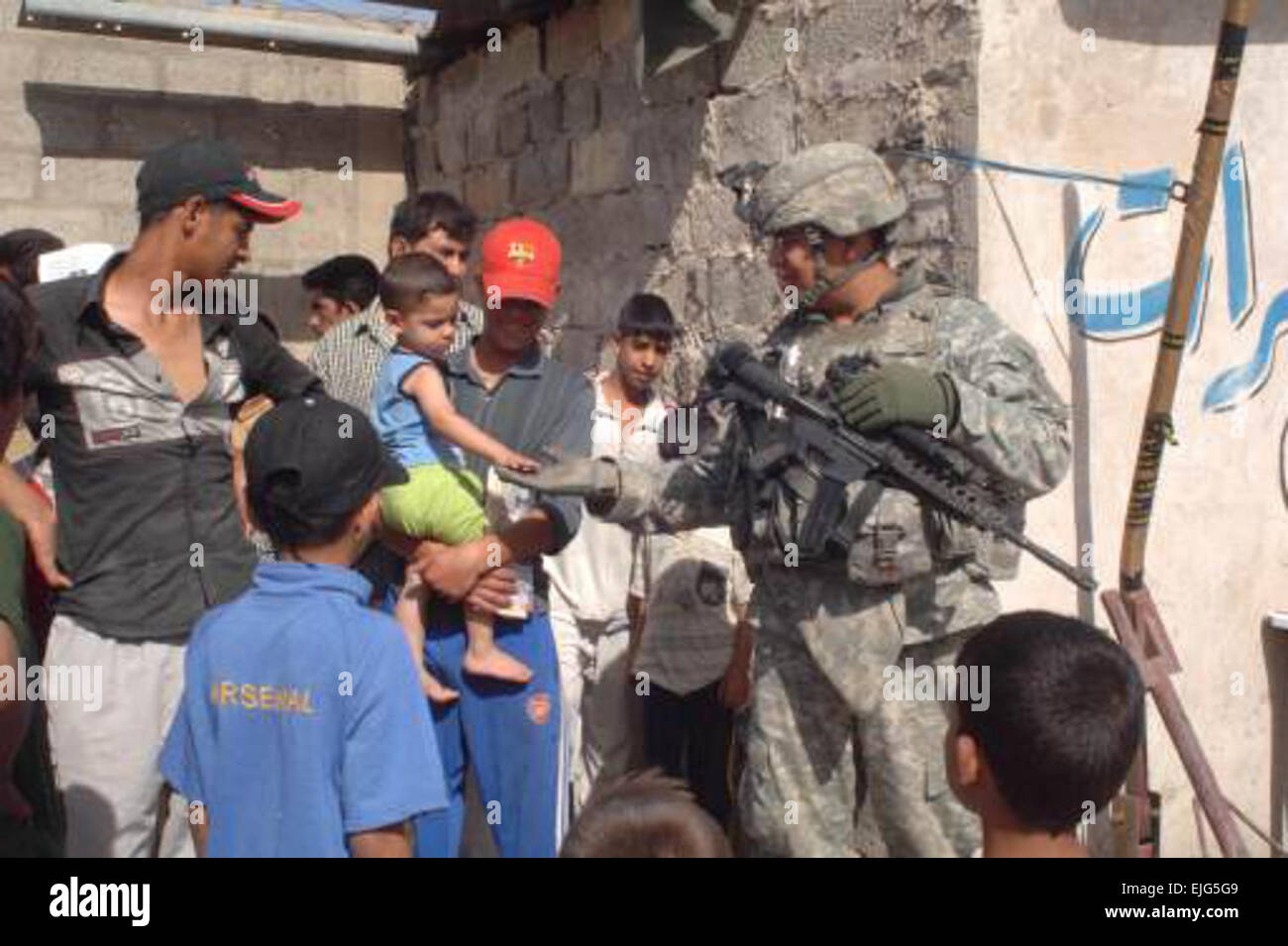 U.S. Army Cpl. Omar Keys, of Bravo Company, 1st Battalion, 28th ...
