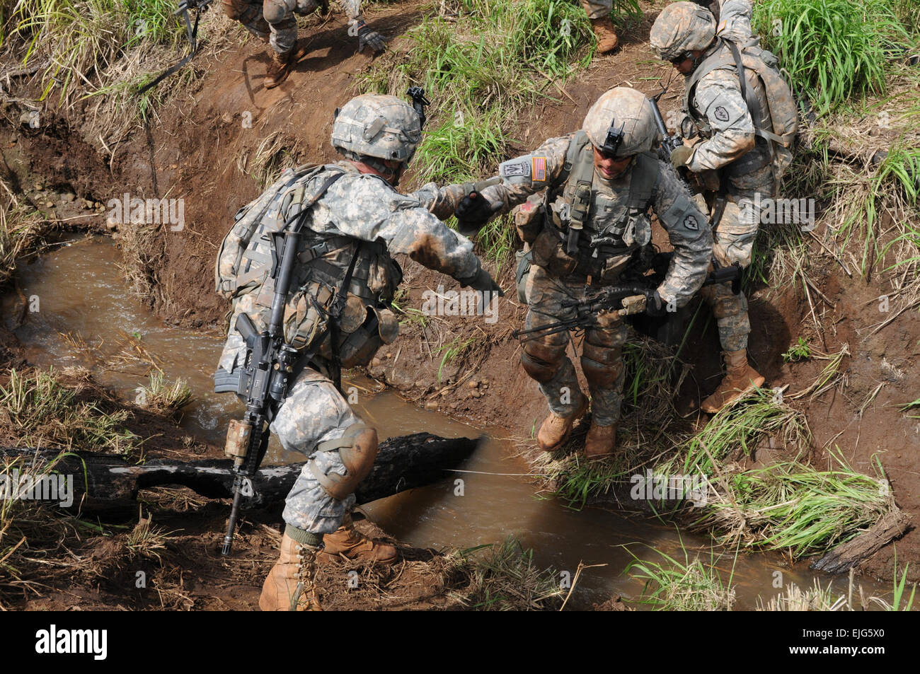 Soldiers of the 3rd Brigade Combat Team, 25th Infantry Division ...