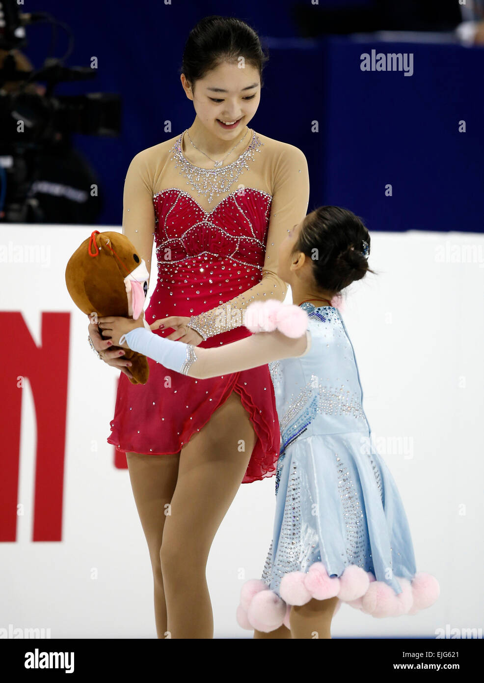 Shanghai, Oriental Sports Center in Shanghai. 26th Mar, 2015. Li Zijun ...