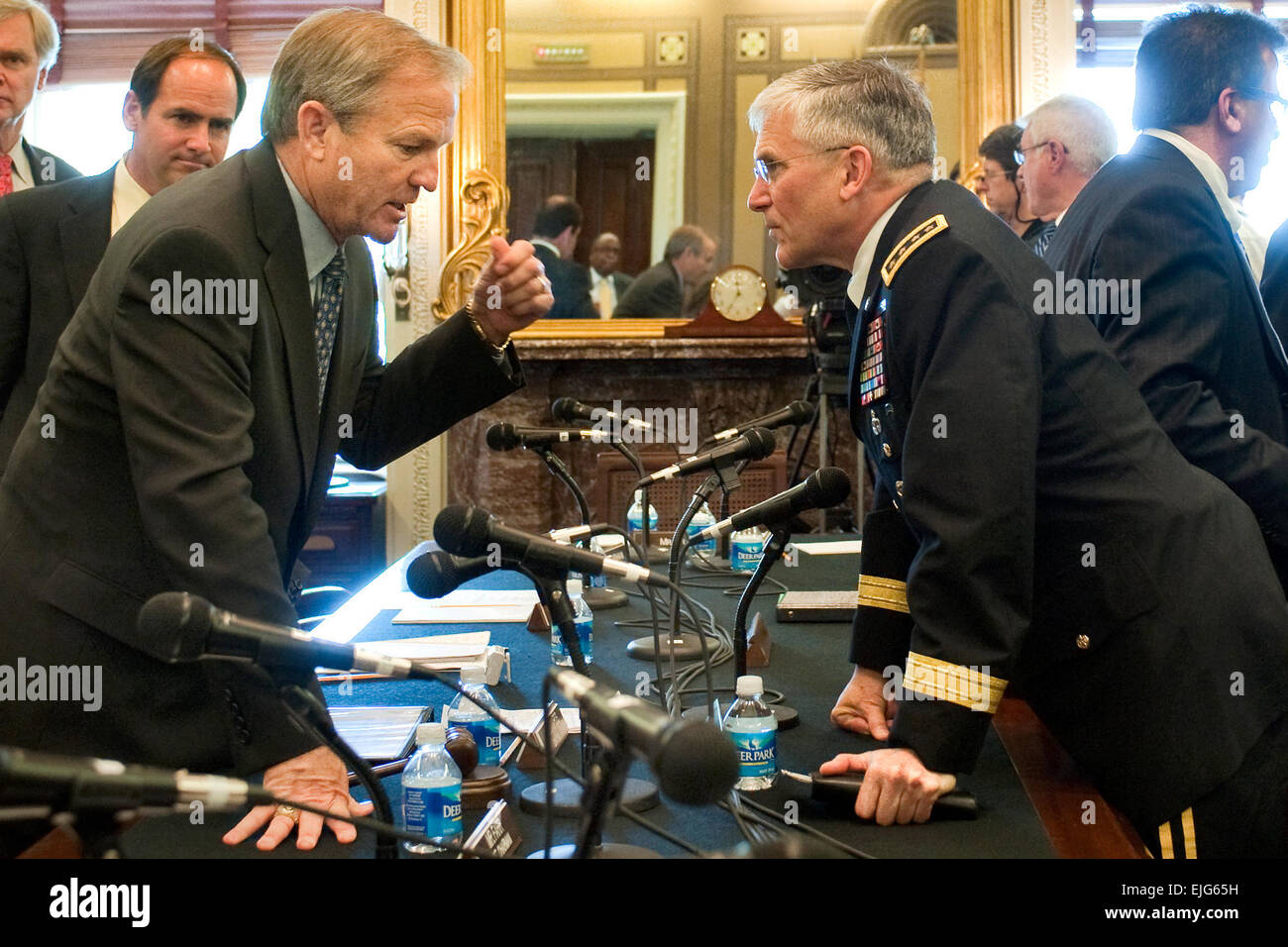 Texas Congressman Chet Edwards, chairman of the Military Construction ...