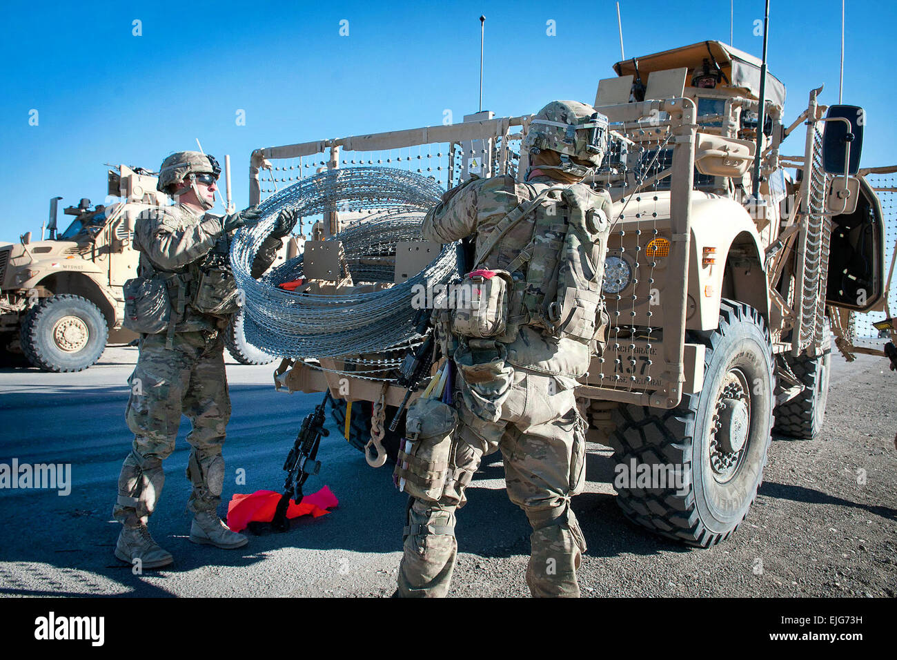 Mine clearing vehicle hi-res stock photography and images - Alamy