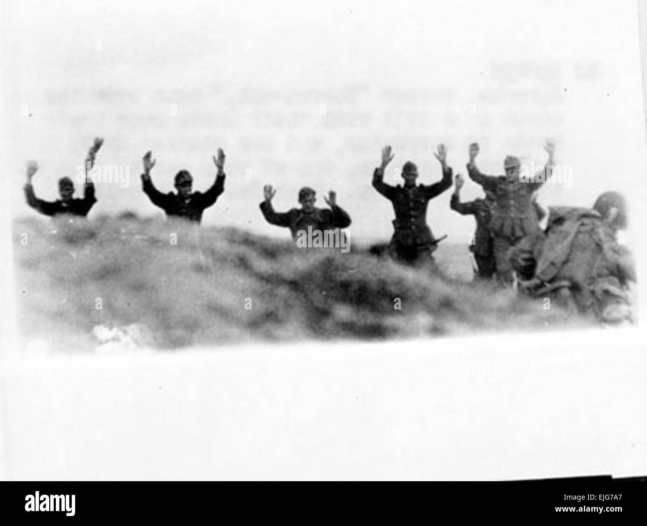 German troops surrender to Soldiers during the Allied Invasion of ...