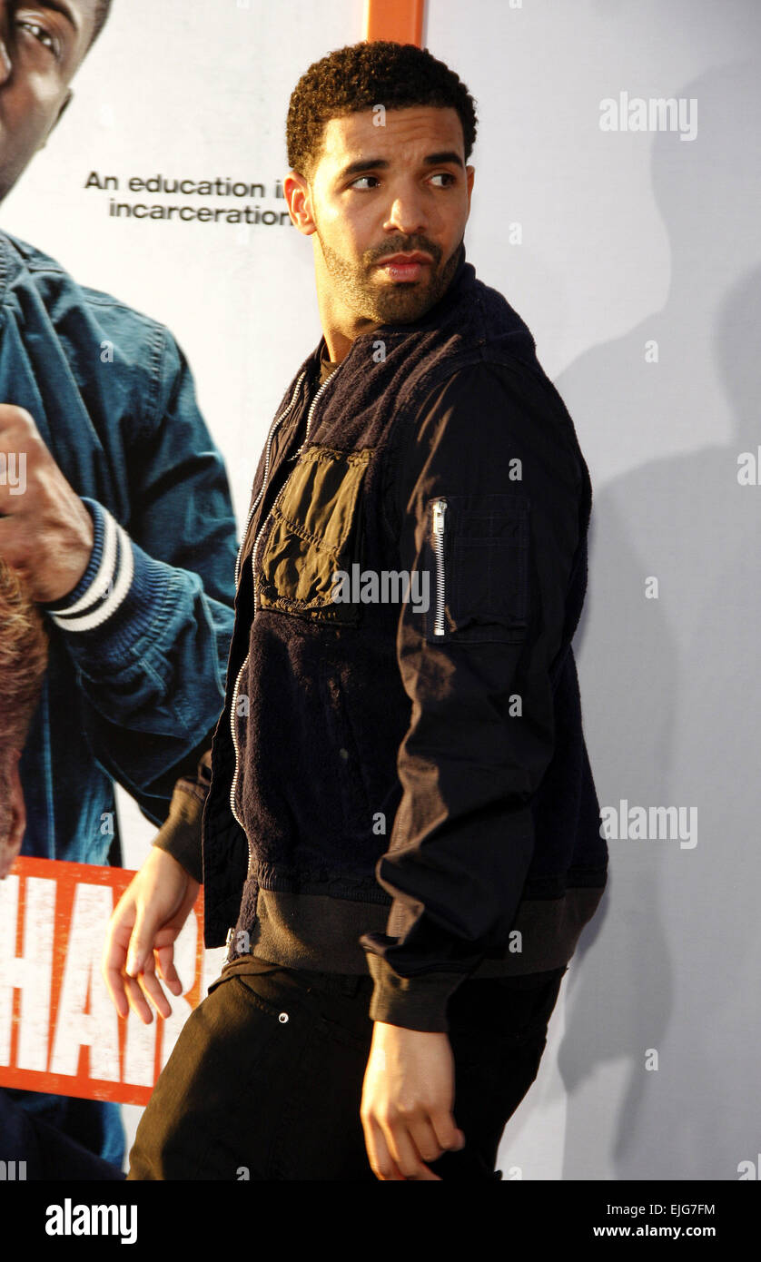 Los Angeles, USA. 25th March, 2015. Drake at the Los Angeles premiere ...