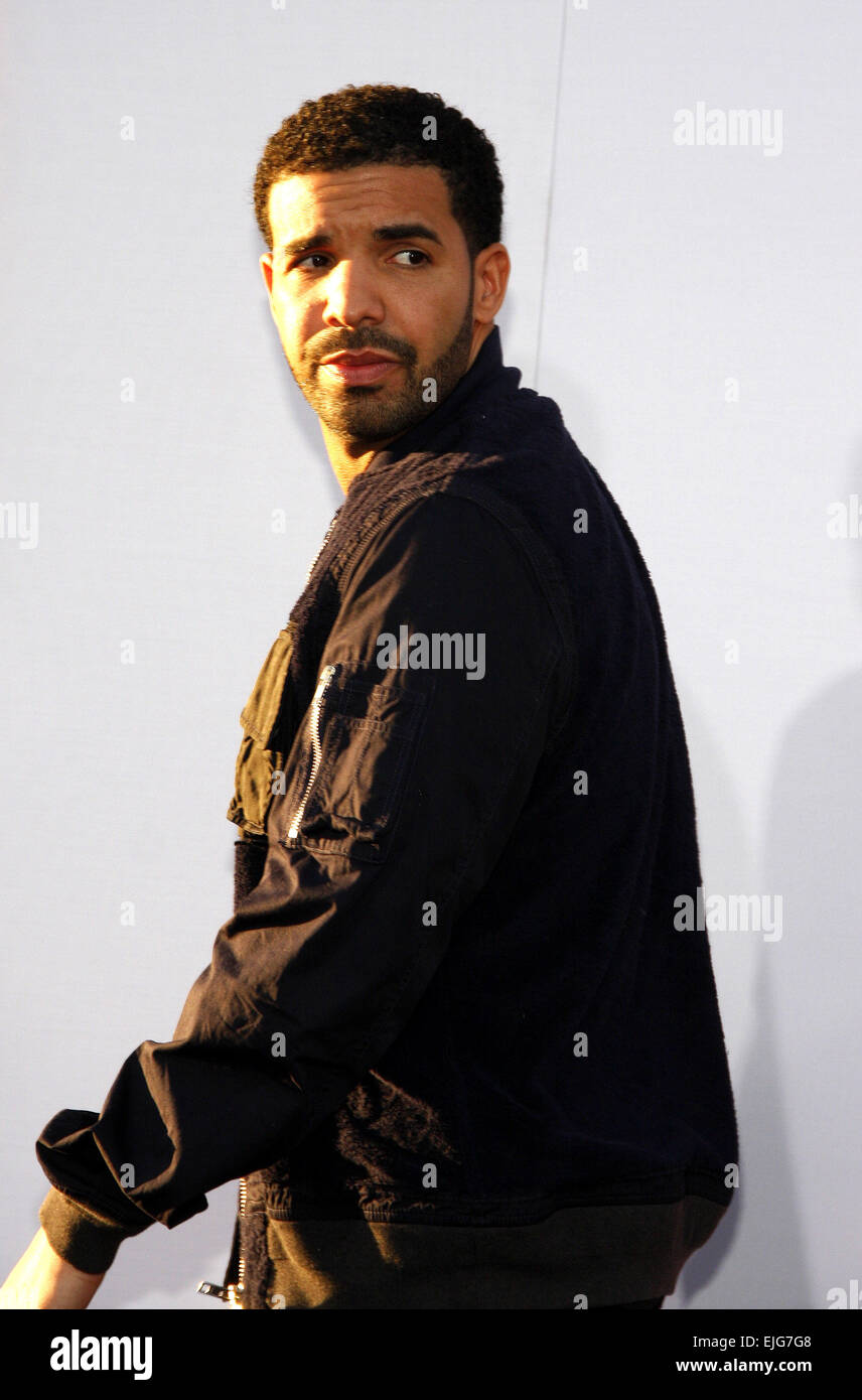 Los Angeles, USA. 25th March, 2015. Drake at the Los Angeles premiere ...