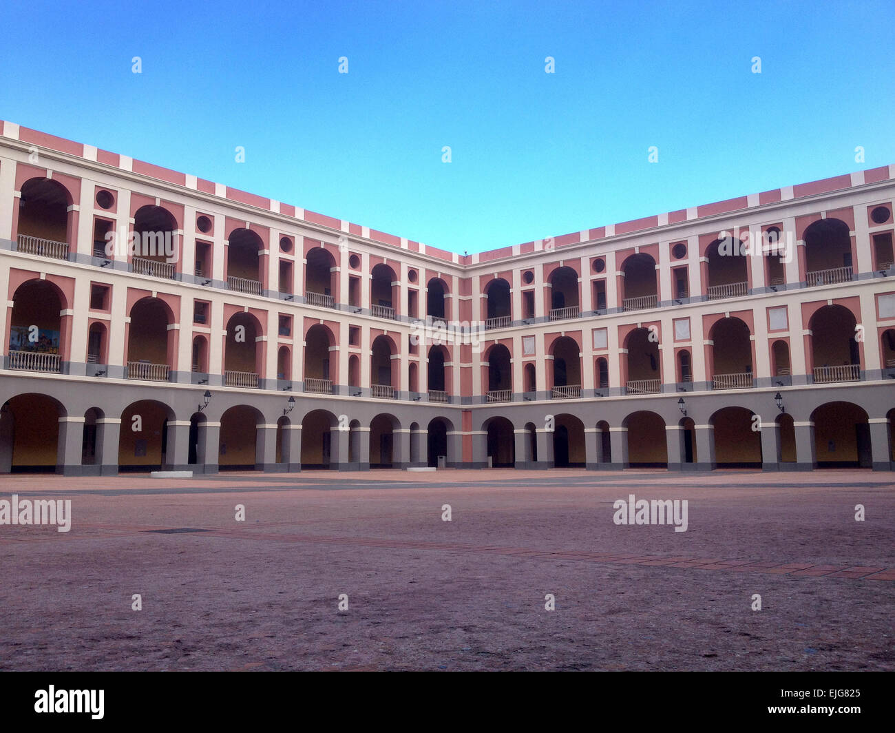 Cuartel de Ballajá in Old San Juan, Puerto Rico Stock Photo - Alamy