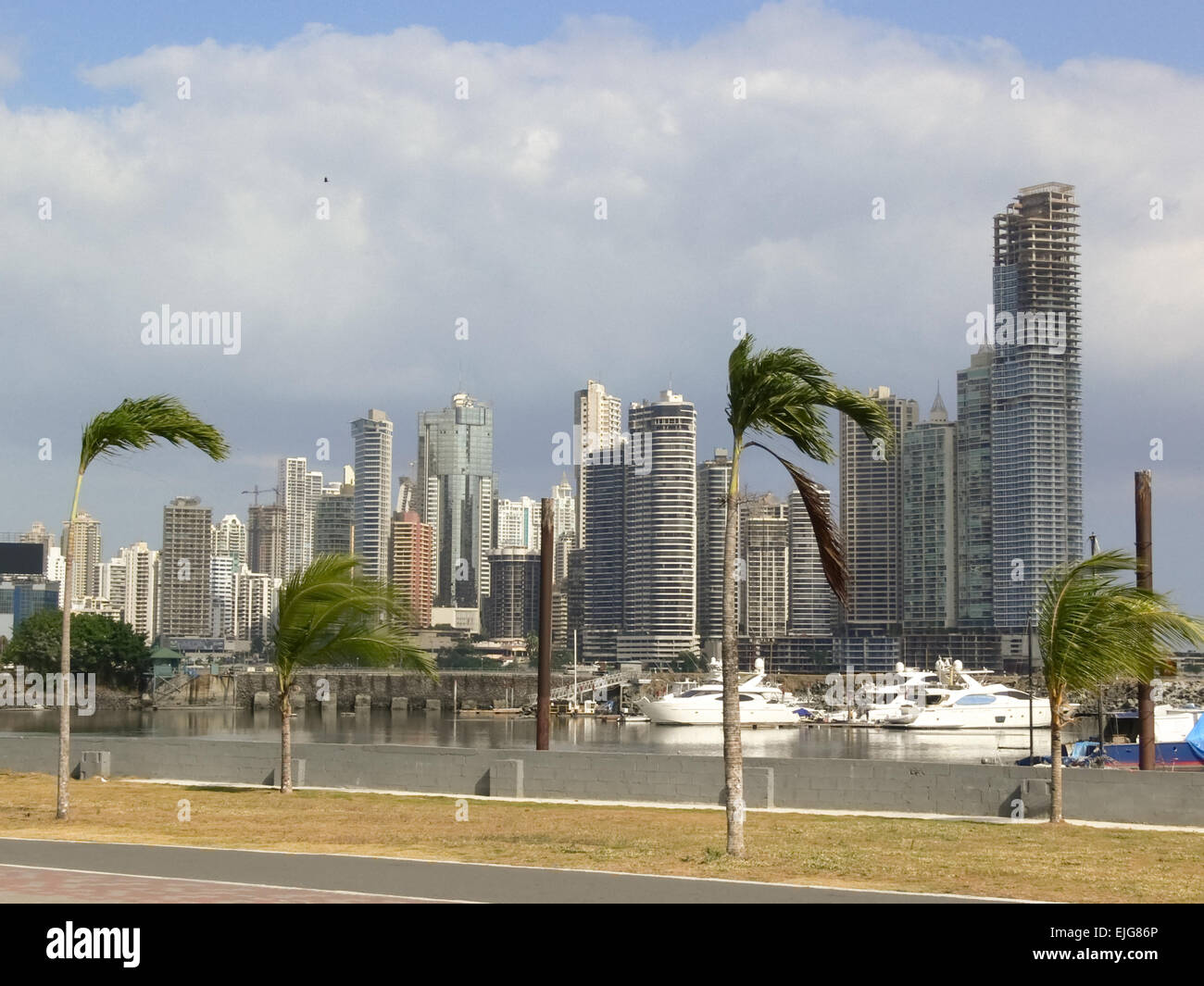 cityscape, overlooking the waterfront Stock Photo - Alamy