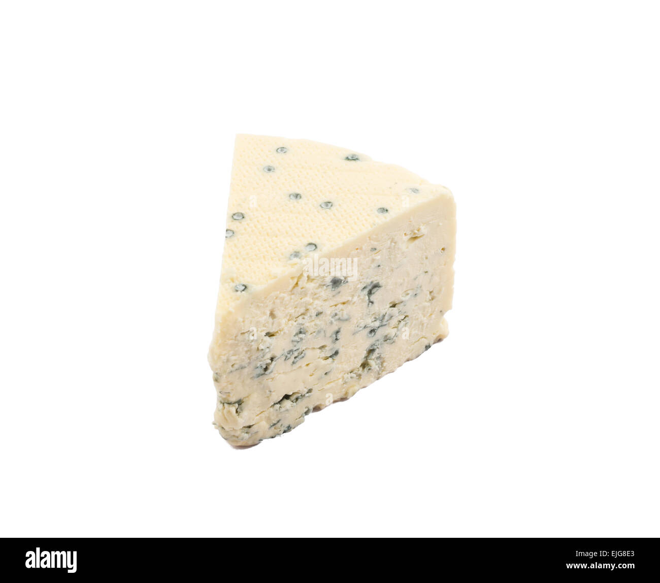 Danablue danish blue cheese isolated Stock Photo - Alamy