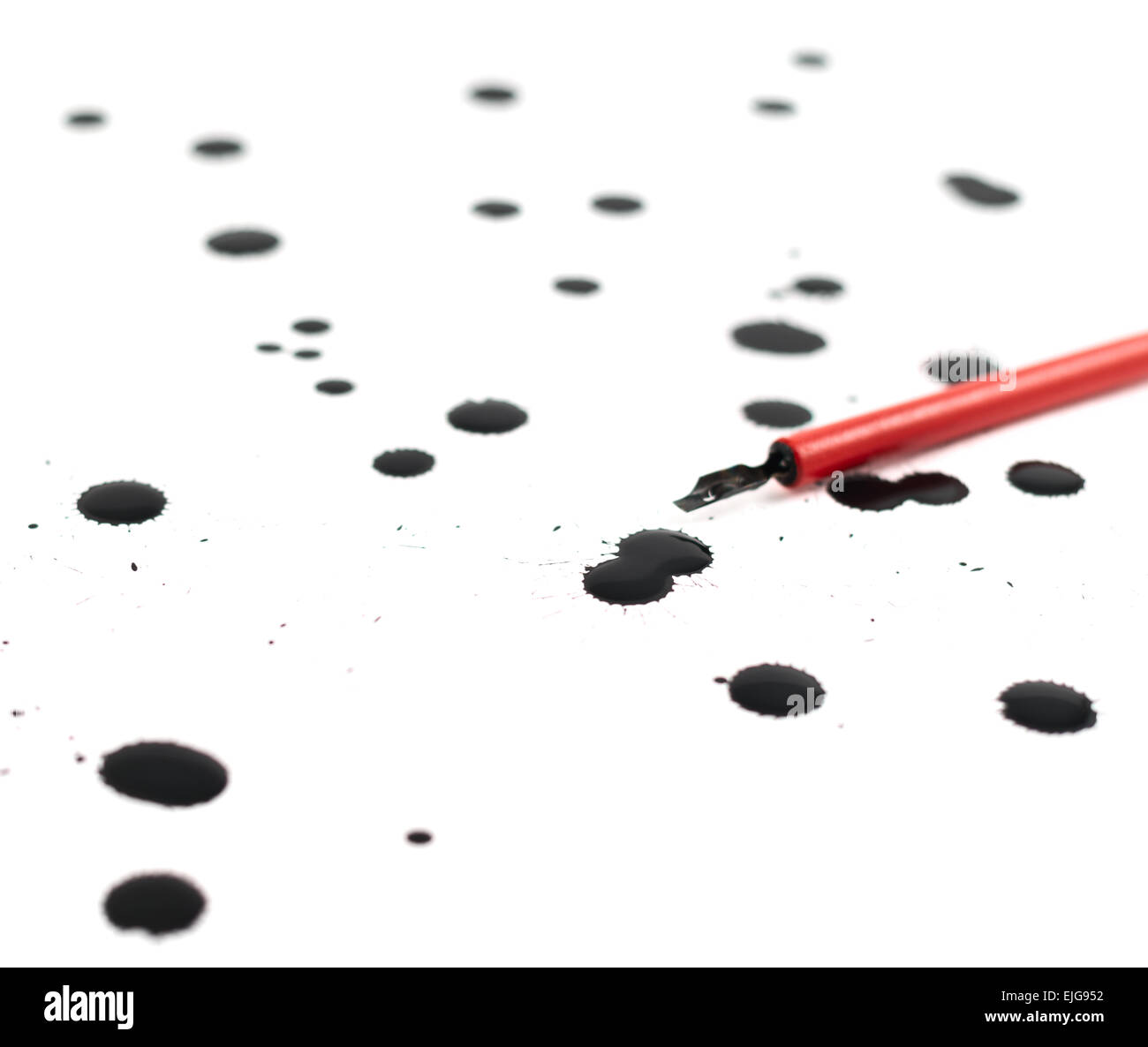 Dip pen and ink hi-res stock photography and images - Alamy