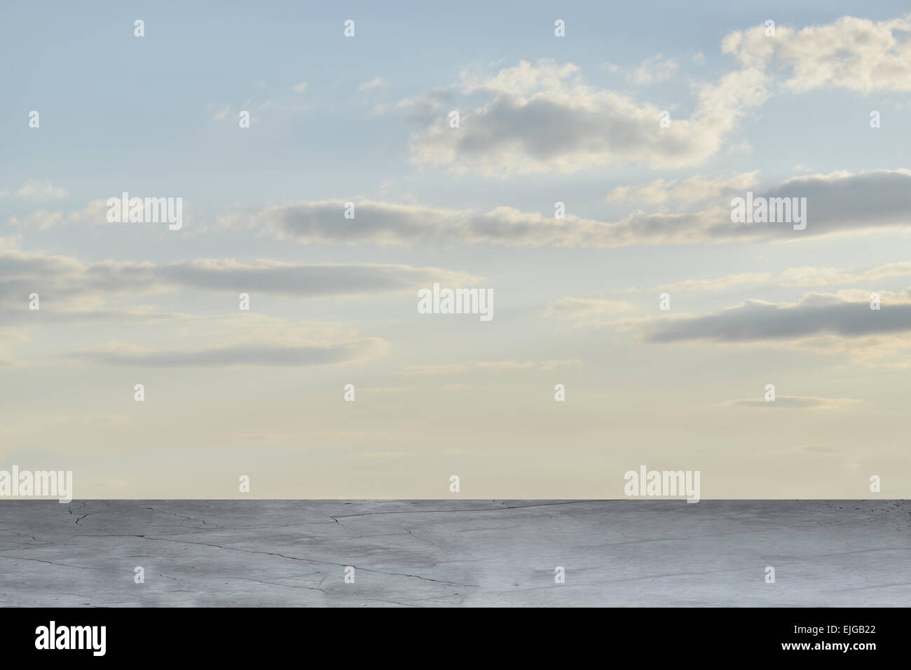 Concrete fissures surface. Sunset Stock Photo - Alamy
