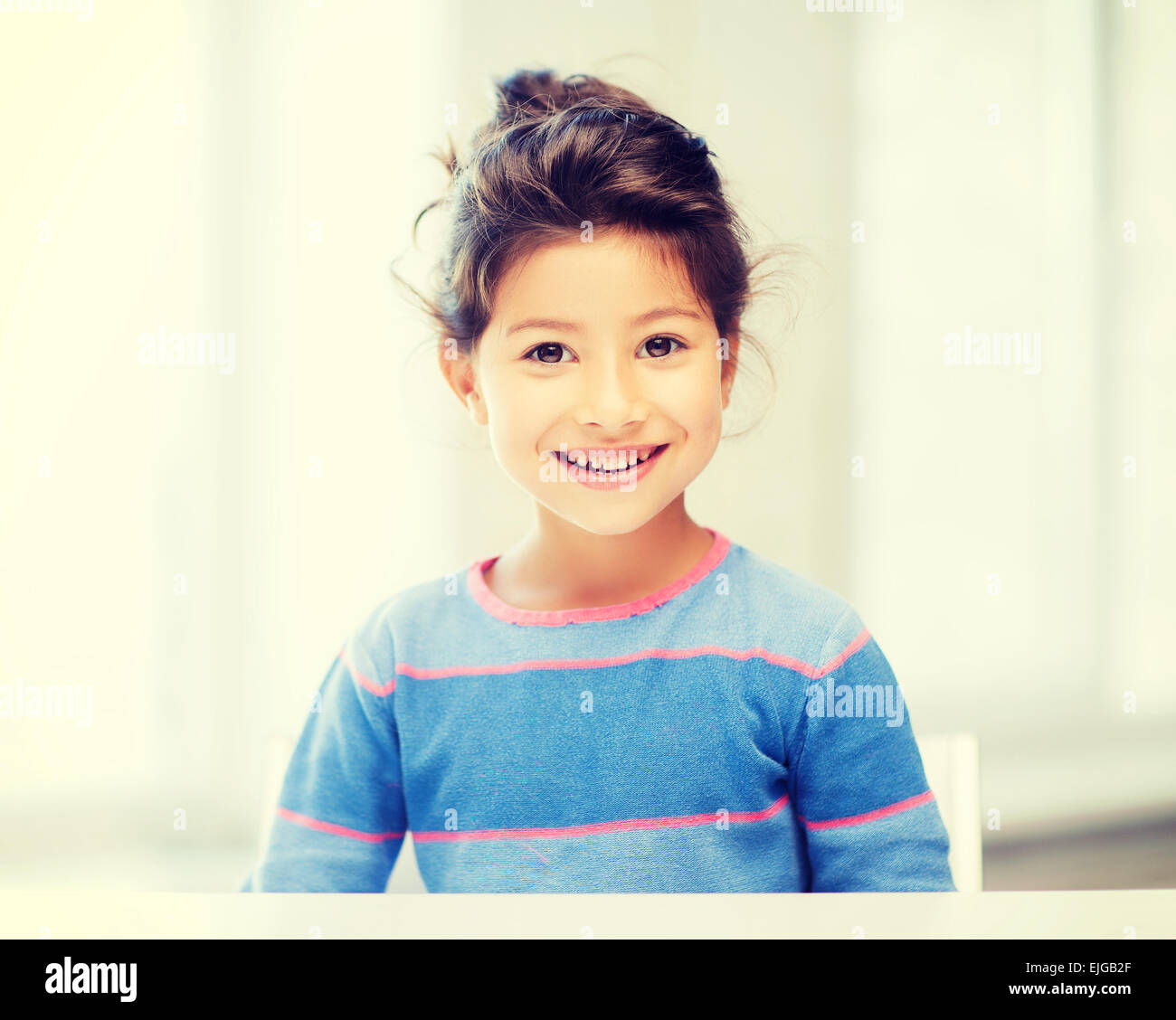 student girl at school Stock Photo - Alamy