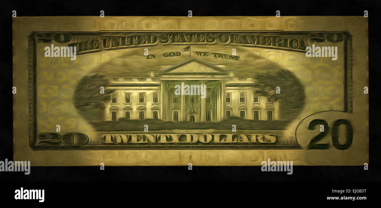 20 dollar bill old hi-res stock photography and images - Alamy