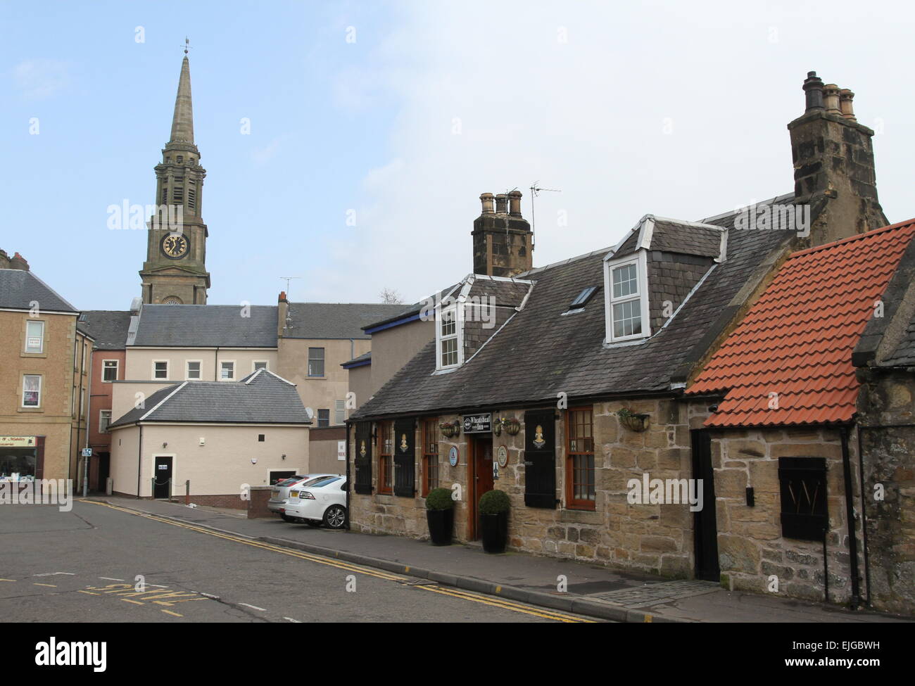 Exterior of Wheatsheaf Inn Falkirk Scotland March 2015 Stock Photo - Alamy