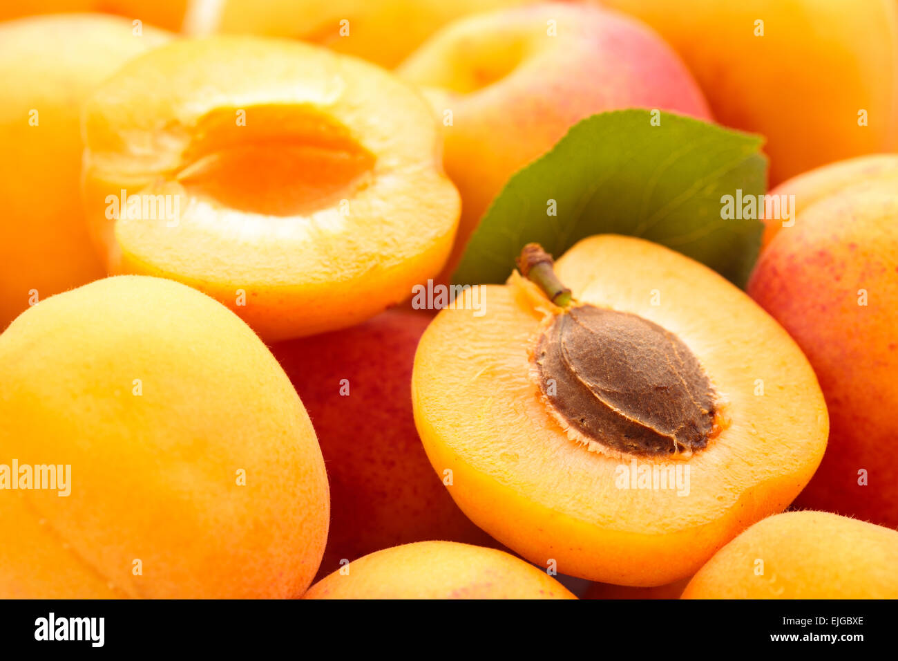Apricot texture hi-res stock photography and images - Alamy