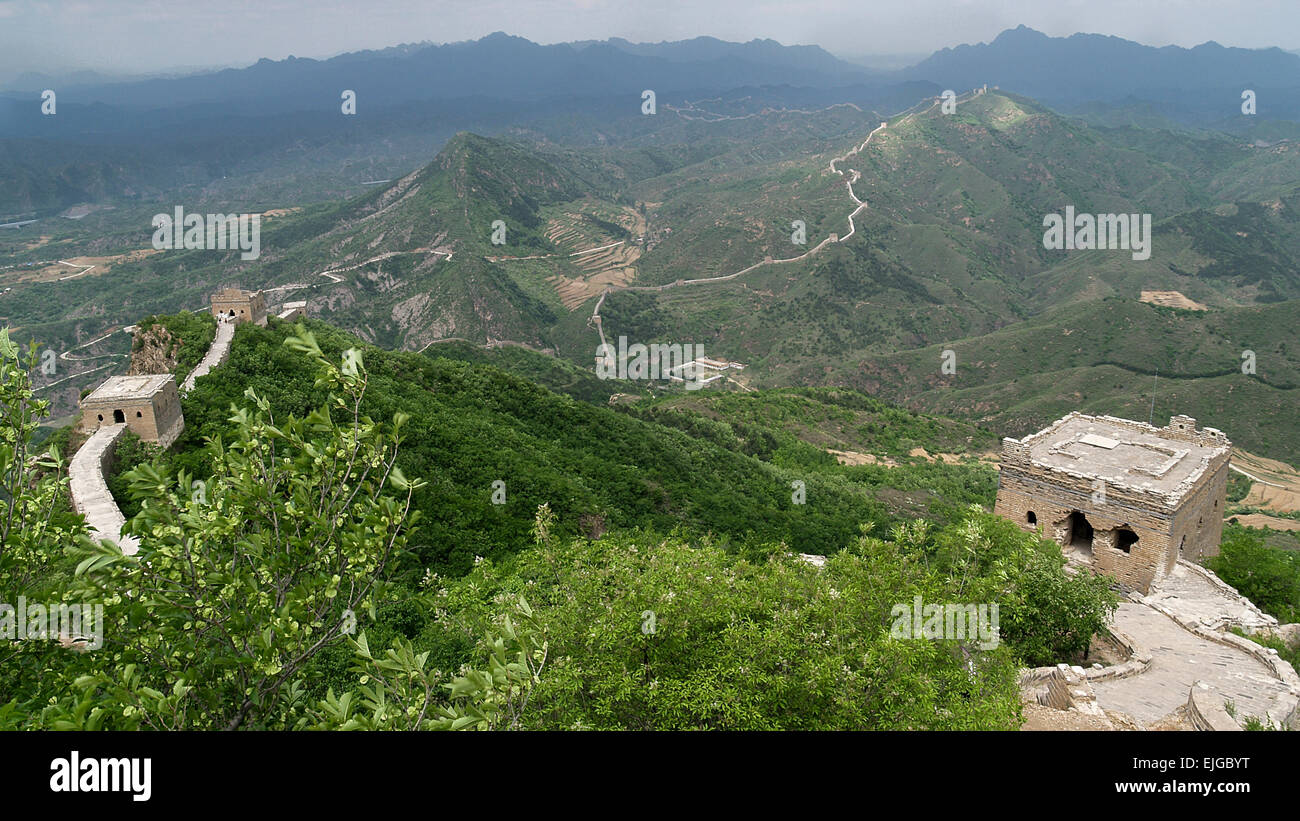 The Great Wall of China, Simatai Region/Province Stock Photo - Alamy