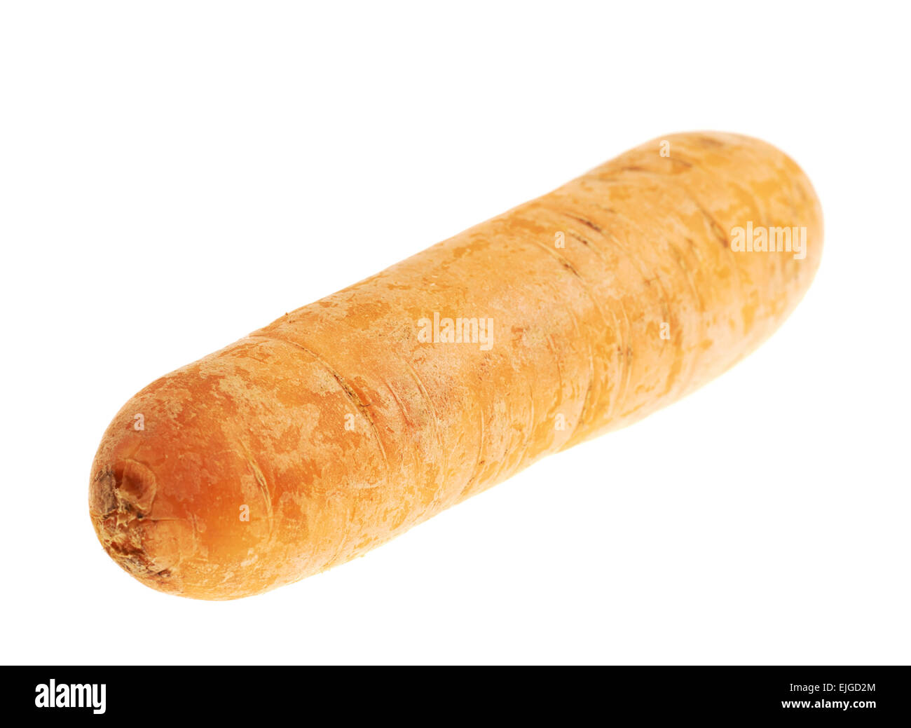 Unpeeled carrot isolated Stock Photo - Alamy